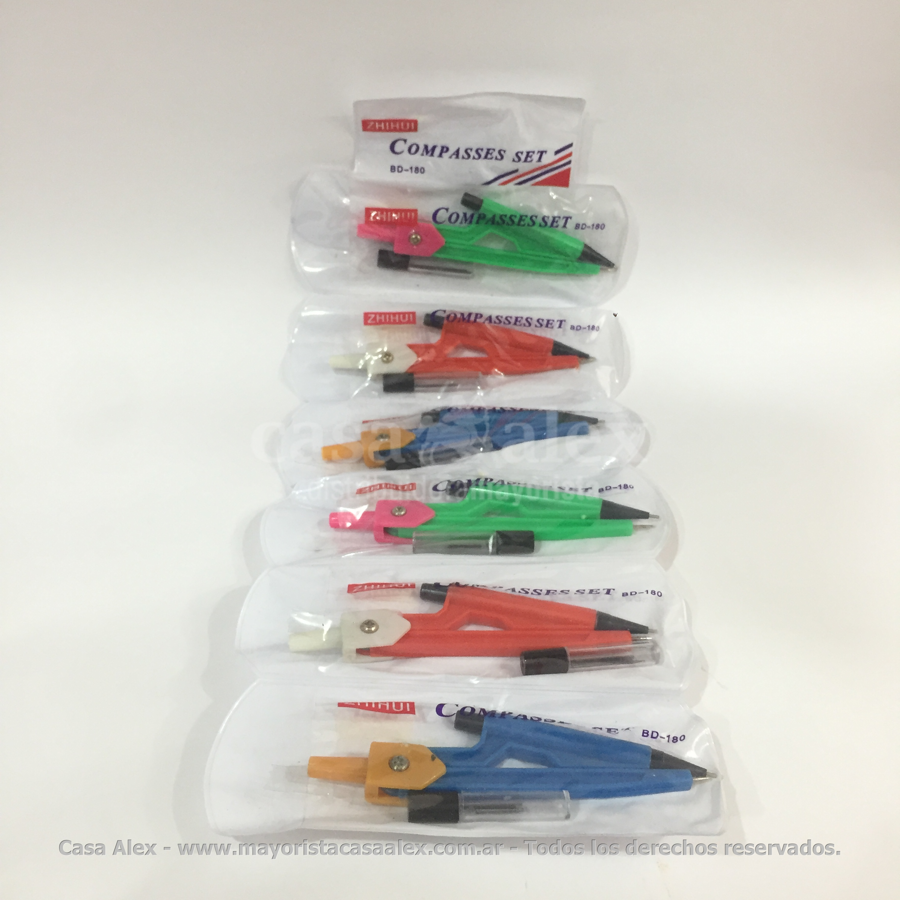 COMPAS ECONOMICO EN BLISTER - Casa Alex - Distribuidora Mayorista ...